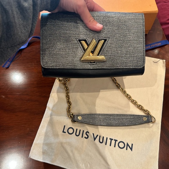 Louis Vuitton | Bags | Rare Lv Twist Original Chain With Dust Bag Box ...